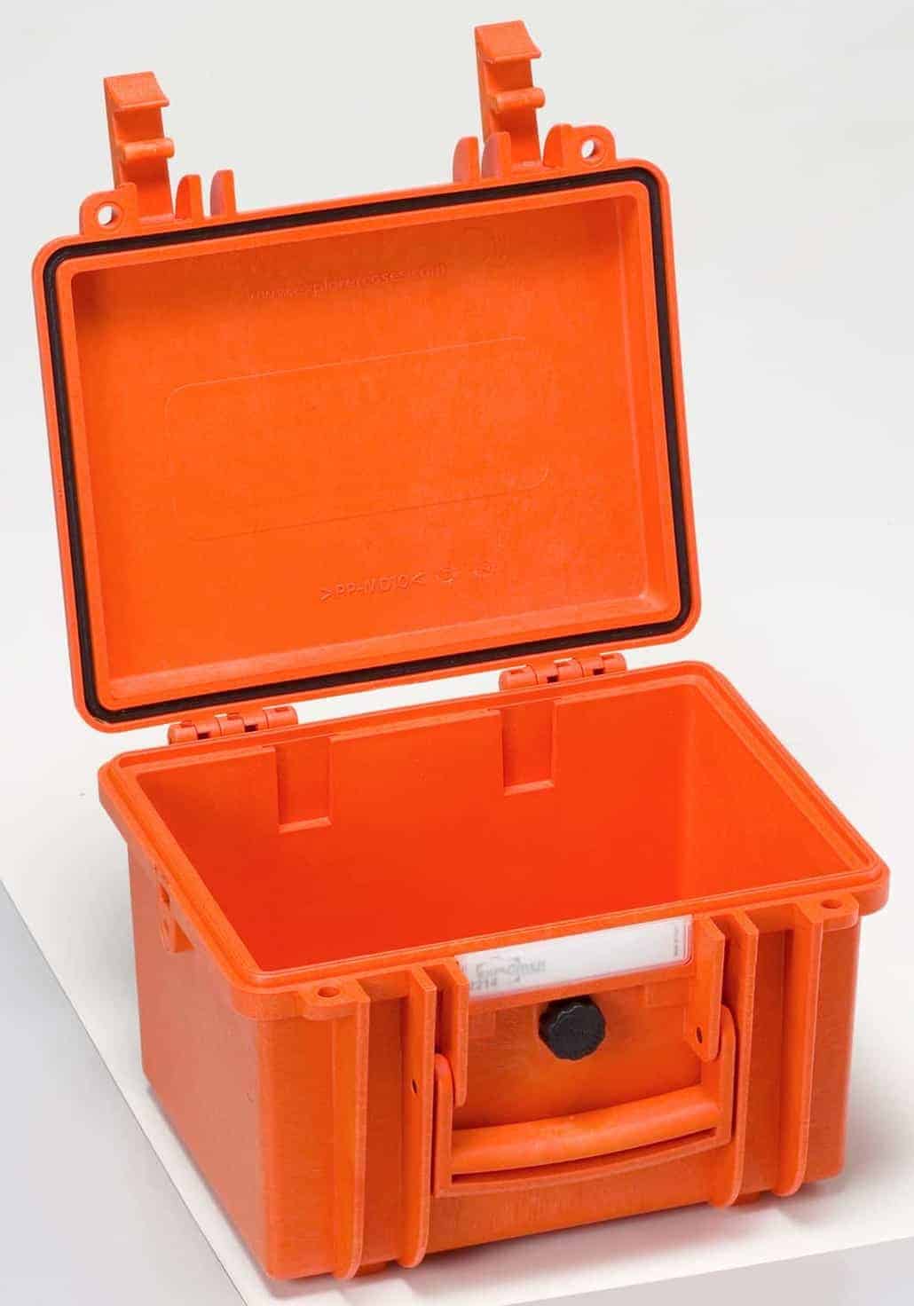 2214 Explorer Cases in Schwarz oder Orange, korrosionsbeständig