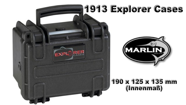 1913 Explorer Cases | Flug Handgepäck tauglich für Edelmetall