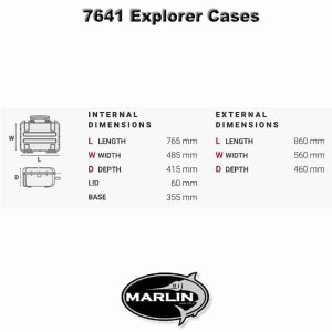 7641 Explorer Cases | Diving technology suitcase and trolley.