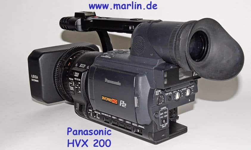 Gebraucht zu verkaufen HVX 200 Panasonic, Gates UW Gehäuse