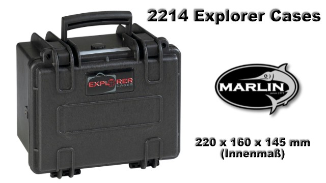 2214 Explorer Cases. Aufbewahrung von kleinen Instrumenten.